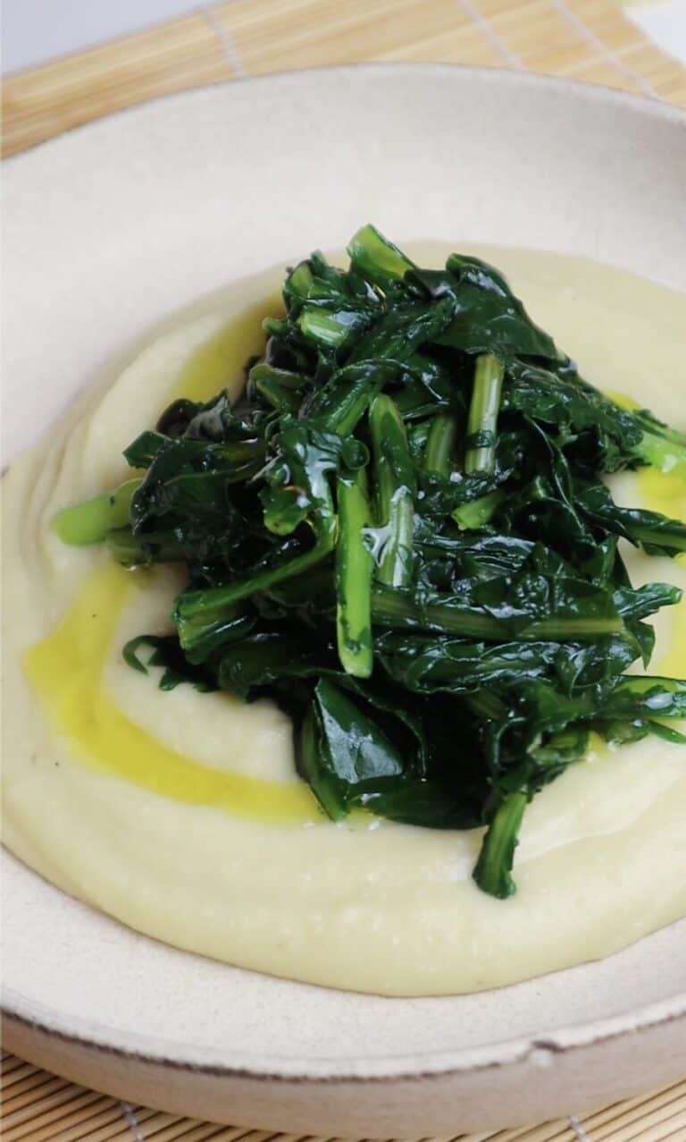 Fave e Cicoria - Italian Broad Beans and Chicory • Recipes and Places
