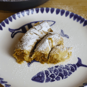 Bulgarian Tikvenik - Pumpkin Filo Pastry Pie