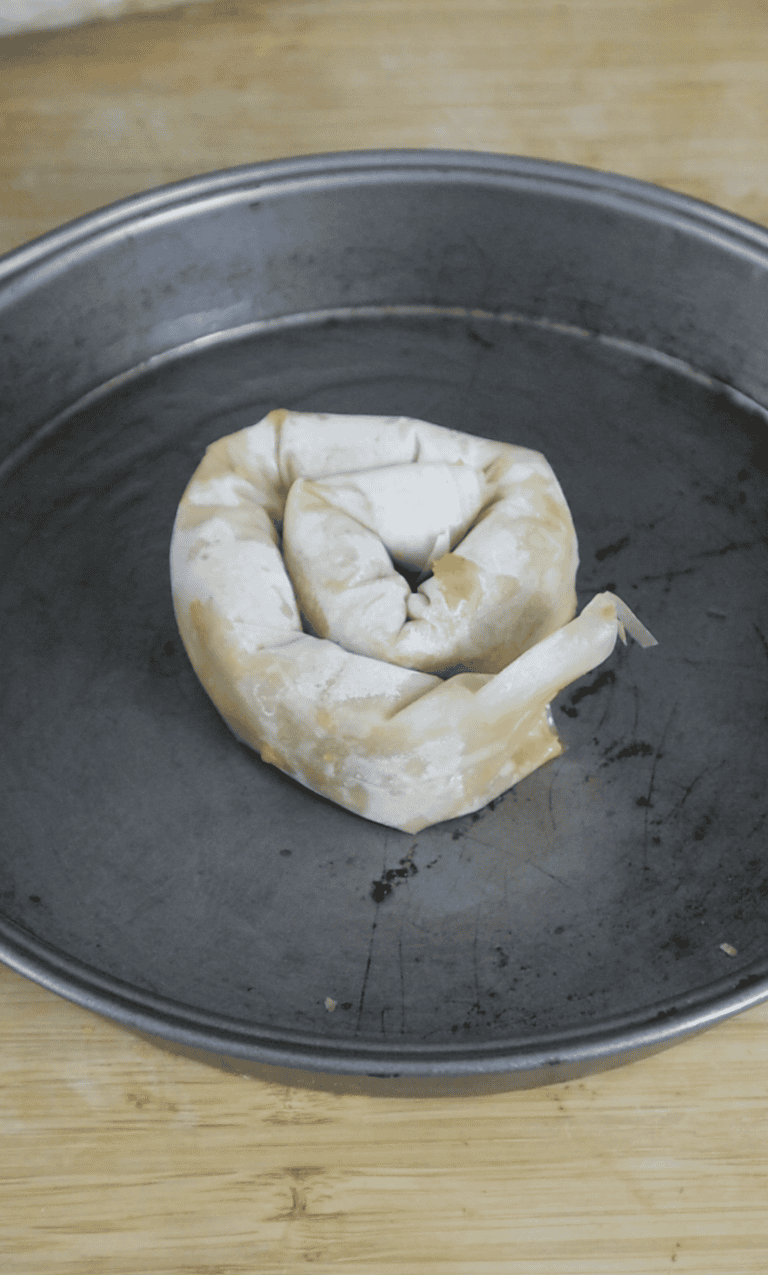Bulgarian Tikvenik - Pumpkin Filo Pastry Pie
