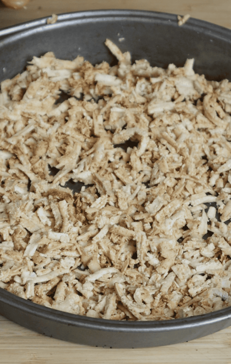 How to Make Crispy Grated Tofu in the Oven • Recipes and Places