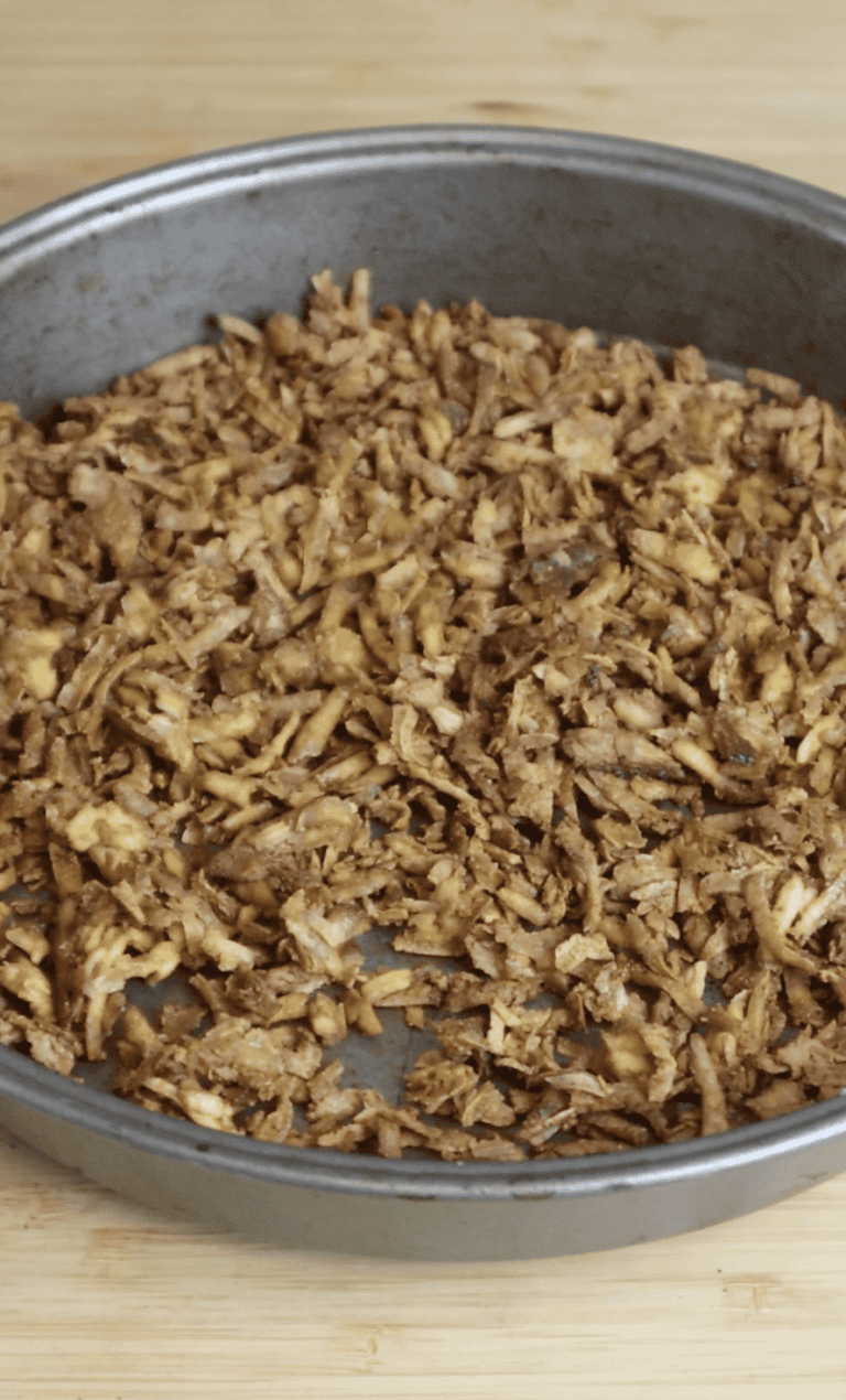 How to Make Crispy Grated Tofu in the Oven • Recipes and Places
