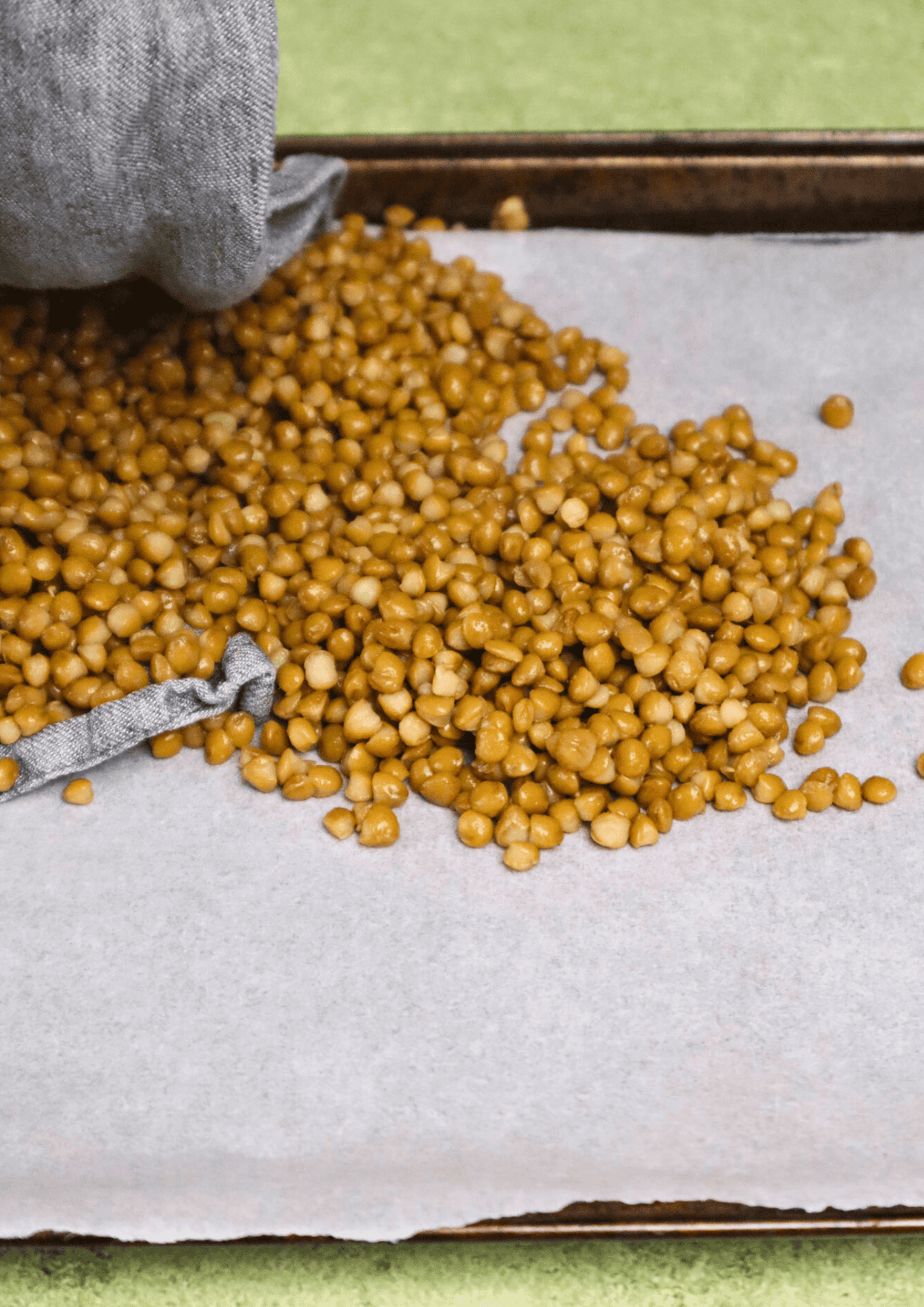 Crispy Lentils: Oven and Air Fryer Method