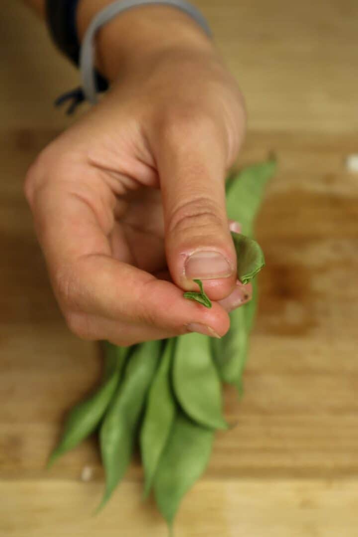 Easy Romano Beans Recipe With Tomato Sauce