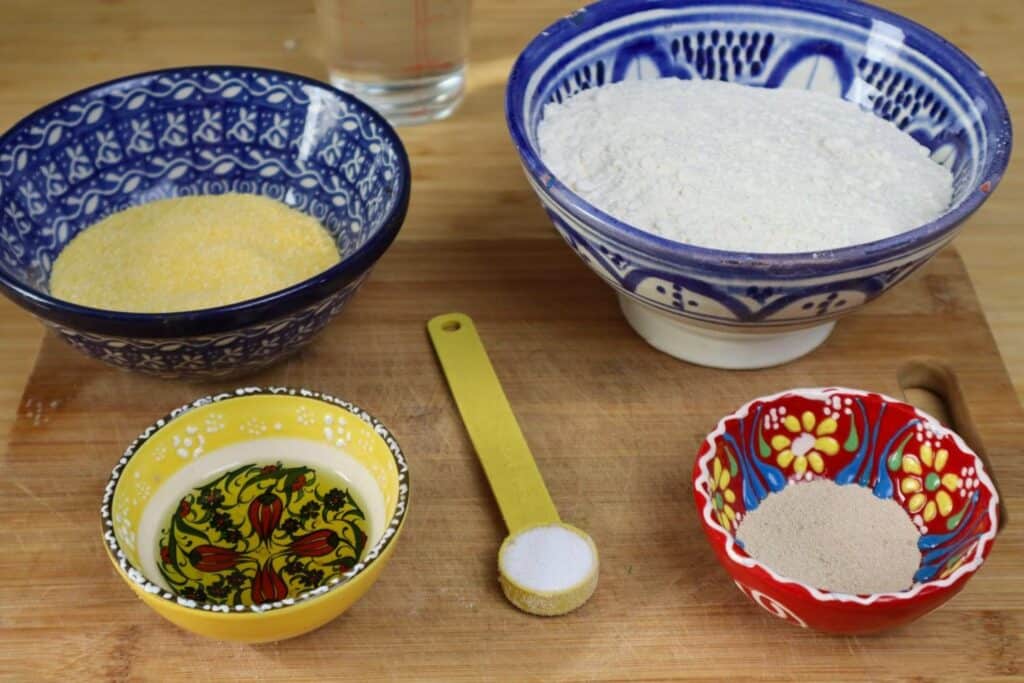 Cornmeal Pizza Dough - Super Crispy Pizza Base • Recipes and Places
